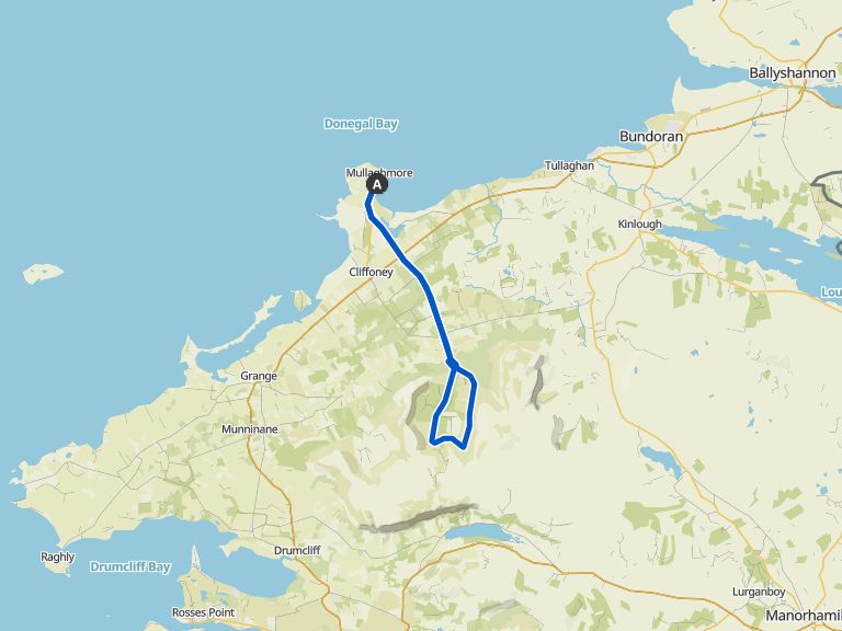 Road: Rundtour Mullaghmore Beach – Gleniff Horseshoe | Rennrad-Tour ...